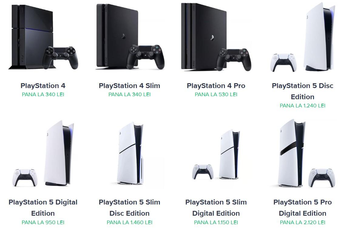 Acum îți poți vinde consola PlayStation pe Flip! Cât poți primi pentru ...