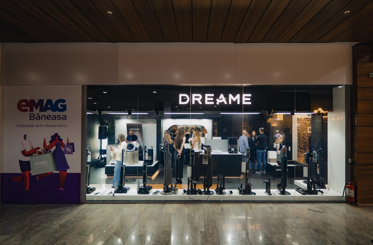 Dreame și-a deschis primul showroom fizic în România; vizitatorii pot ...