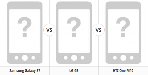Iată o comparație între specificațiile provizorii ale HTC One M10, Galaxy S7 și LG G5; trio-ul ...